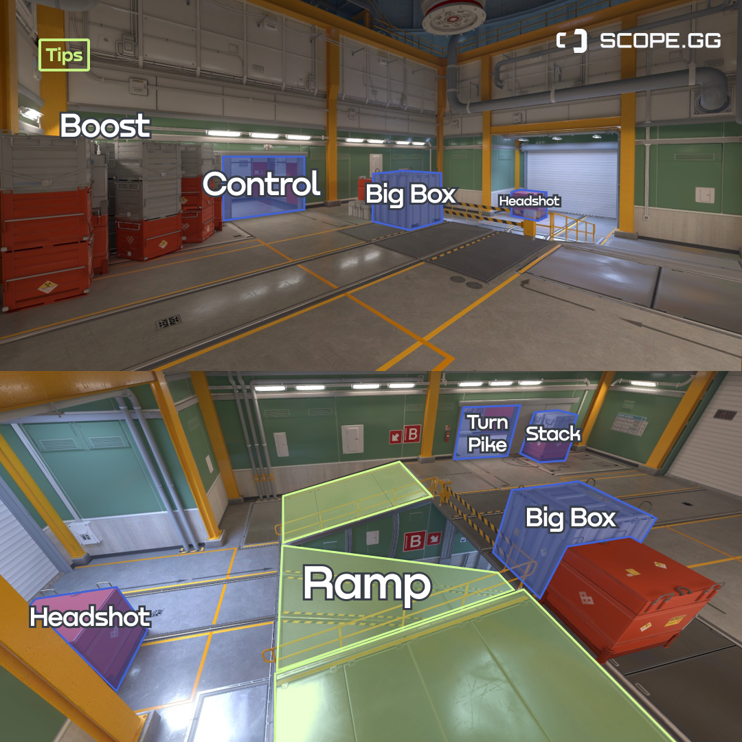 All CS2 Map Callouts - Ancient, Mirage, Anubis, Nuke, Overpass, Vertigo ...