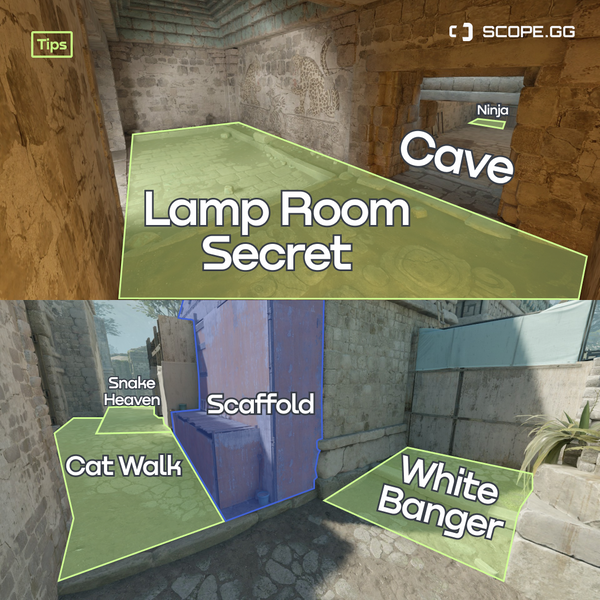 All CS2 Map Callouts - Ancient, Mirage, Anubis, Nuke, Overpass, Vertigo ...