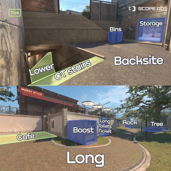 All CS2 Map Callouts - Ancient, Mirage, Anubis, Nuke, Overpass, Vertigo ...